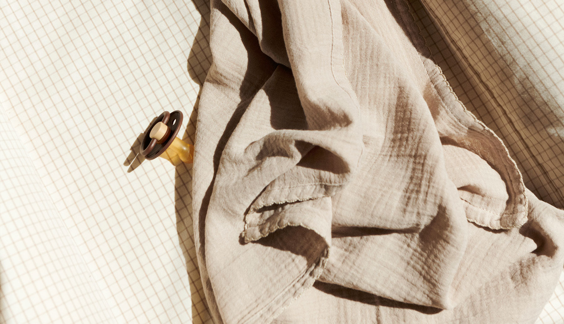 Musselin stofbleer – Dear April DK